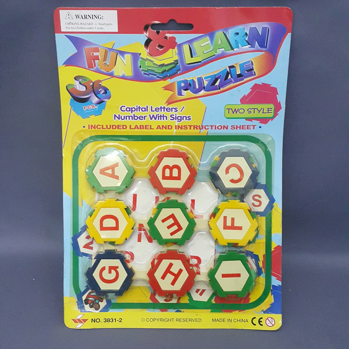 Fun & Learn Puzzle Letters | Puzzles | Apex Imports