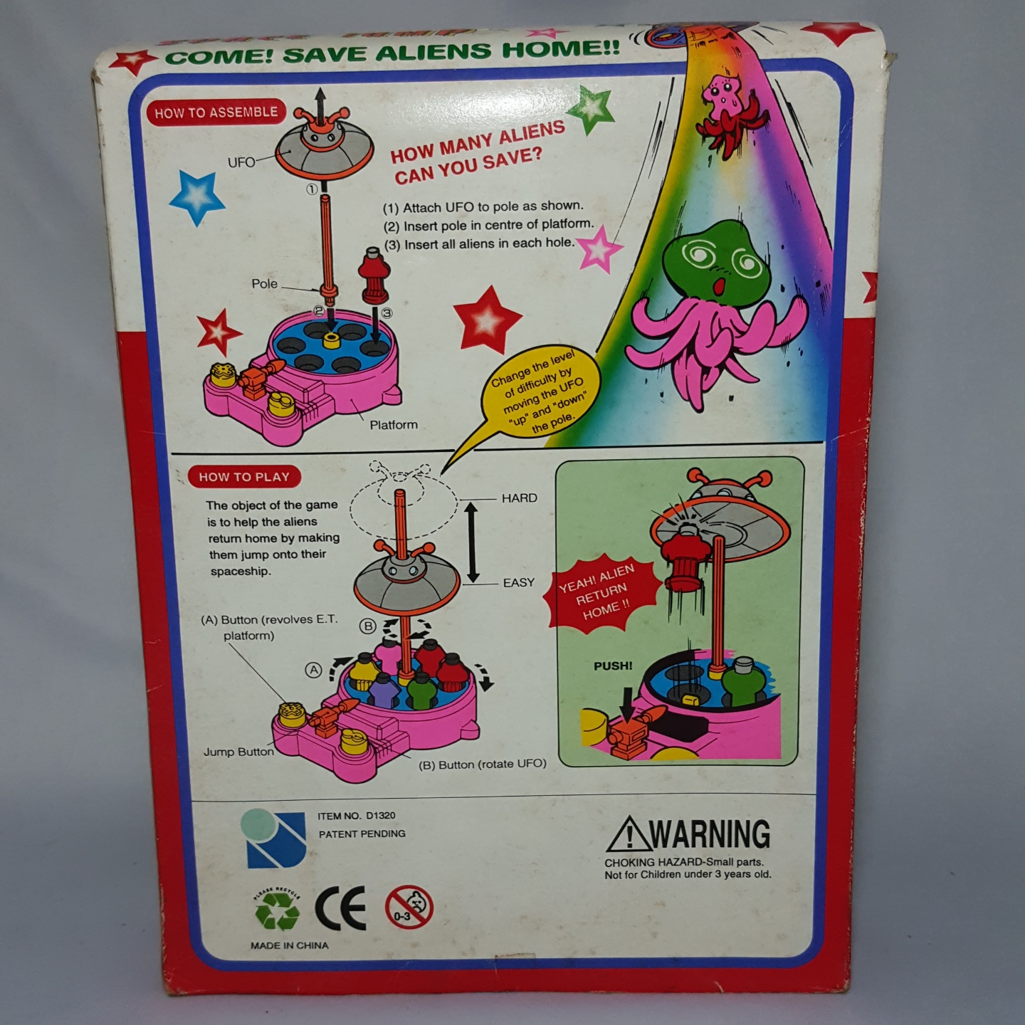 Ufo Space Jump | Action Playset | Apex Imports