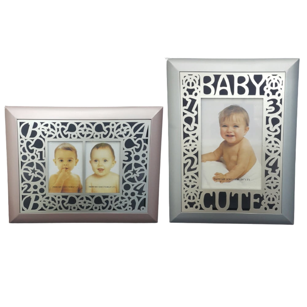Metal Cutout Baby Photo Frame | Photo Frames | Apex Imports